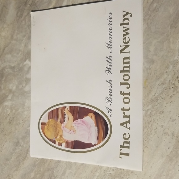 john newby | Other | Soft Cover A Brush With Memories The Art Of John ...